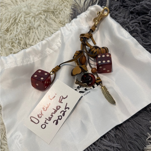 Coach | Accessories | Coach Cluster Dice Bag Charm | Poshmark